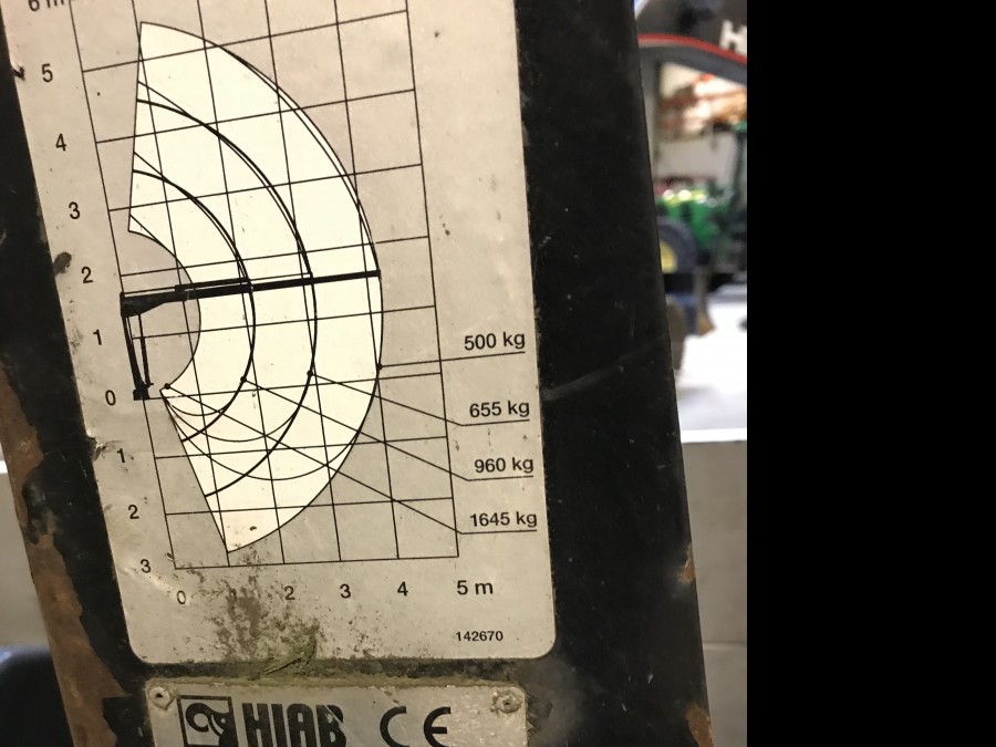 Klaravik Auktioner | VW LT 35 med HIAB 022T kran