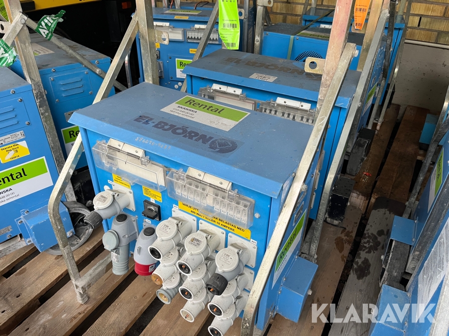 Belysningstransformator 2 st El-Björn BT 948 AU, Södertälje,