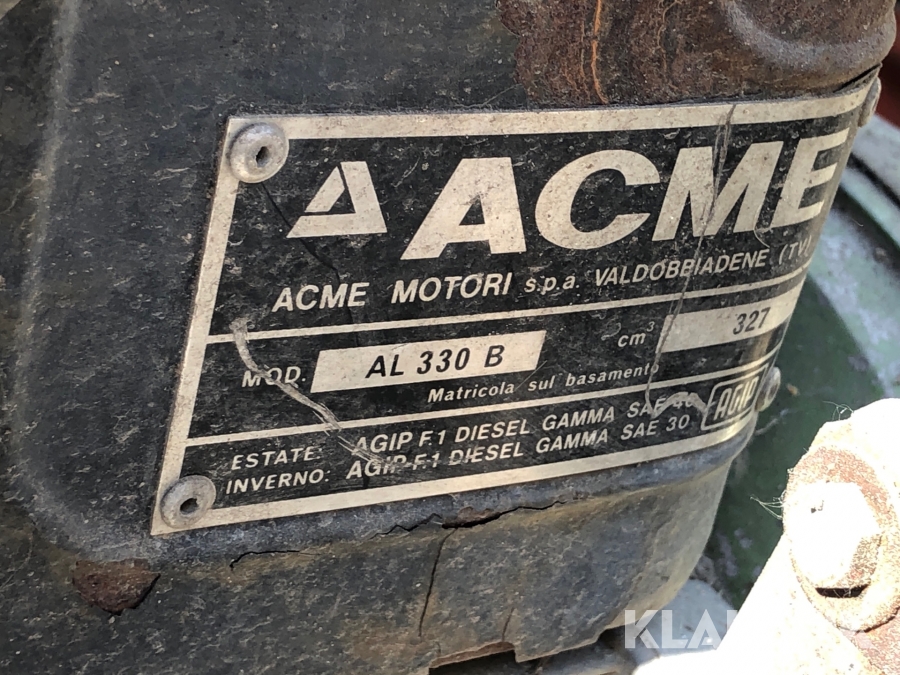 Jordfräs Acme AL330B