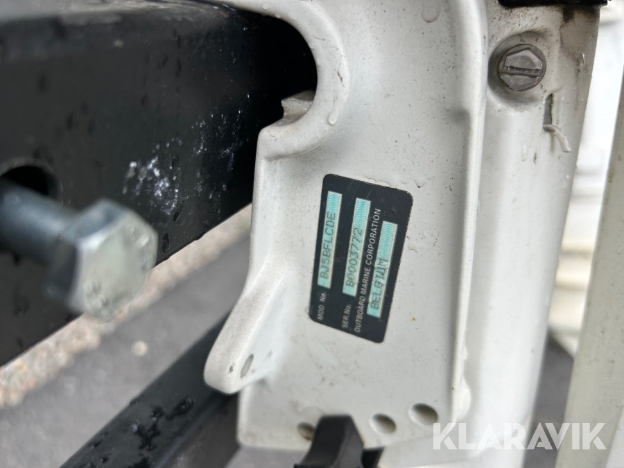 Utombordsmotor Johnson BJ5BFL, Varberg, Klaravik auktioner