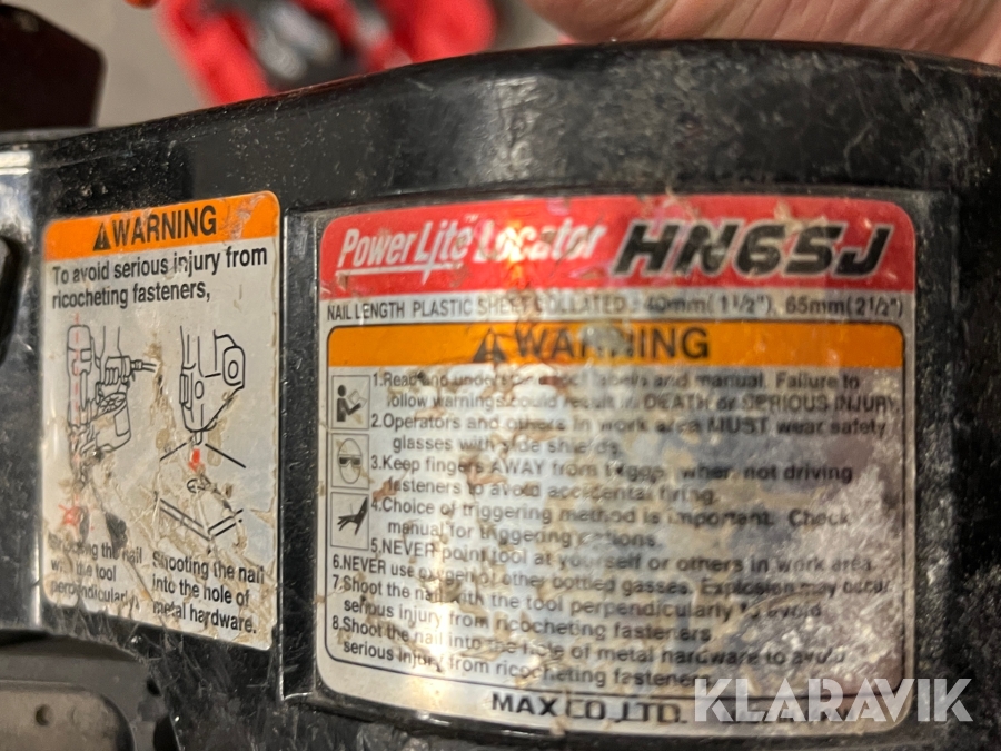 Kompressorer och Spikpistoler, Norrköping, Klaravik auktione