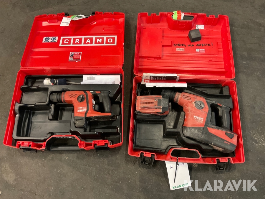 Borrhammare Hilti TE 6-A 36 / TE 30-A36, Jönköping, Klaravik