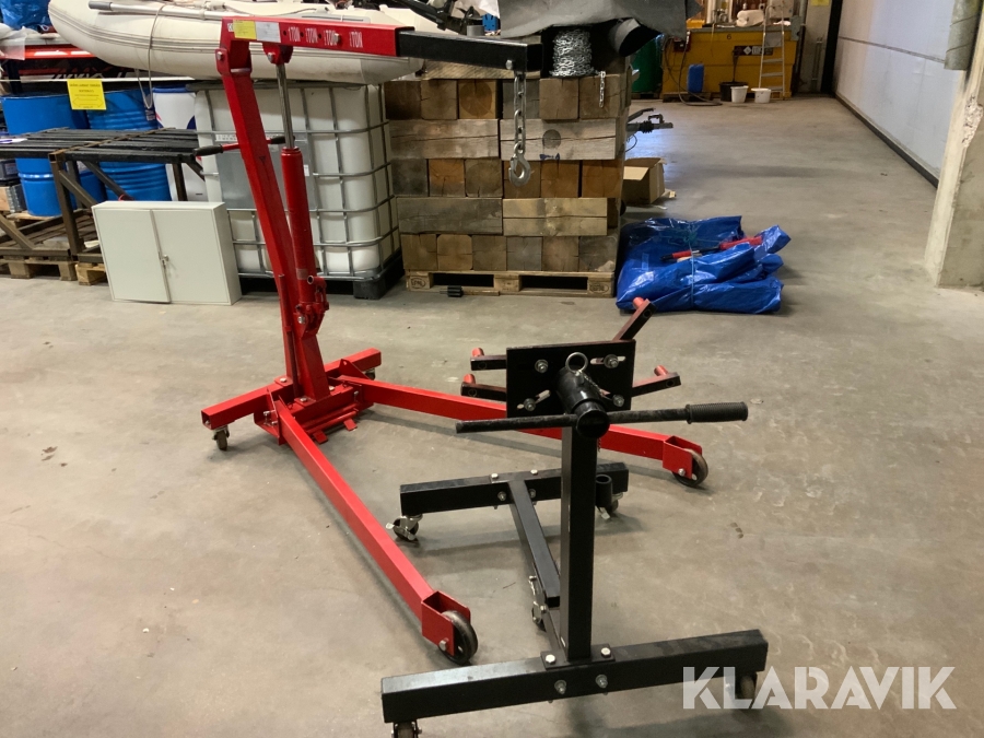 Klaravik Auktioner | Motorlyft och motorstativ