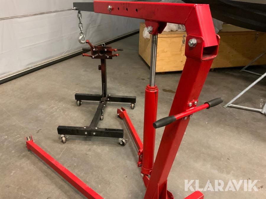Klaravik Auktioner | Motorlyft och motorstativ