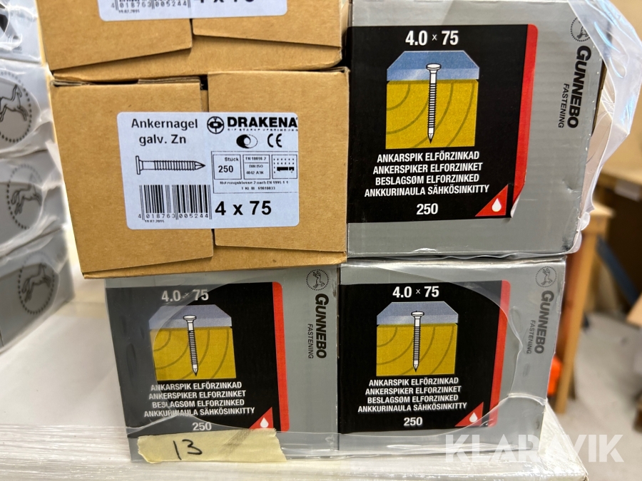 Ankarspik Gunnebo/Drakena 4.0x75, Örnsköldsvik, Klaravik auk