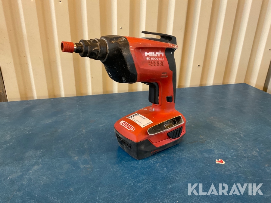 Skruvdragare Hilti SD 5000 A22, Jönköping, Klaravik auktione