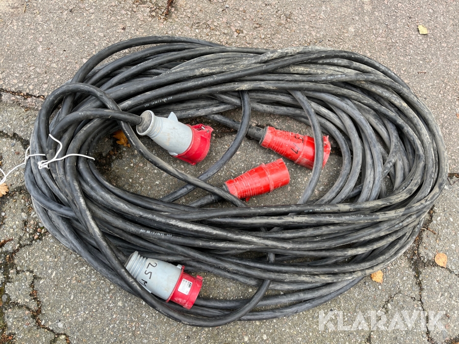 Elkabel 32A 50 m, Västerås, Klaravik auktioner
