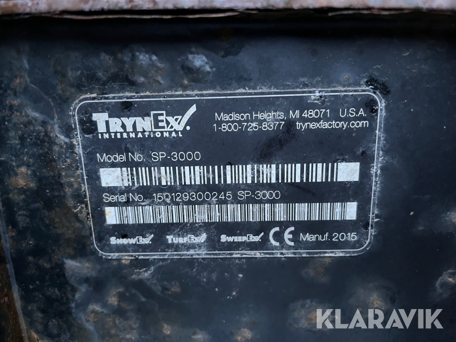 Sandspridare Snowex SP-3000, Upplands-Bro, Klaravik auktione