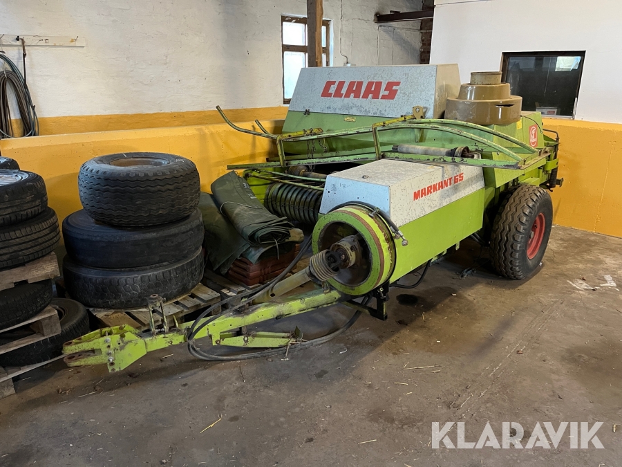 Hårdpress Claas Markant 65, Laholm, Klaravik auktioner
