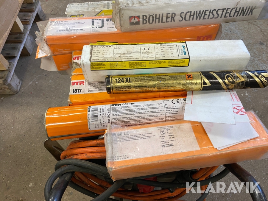 Svets pinnsvets Race 252L, Tranås, Klaravik auktioner