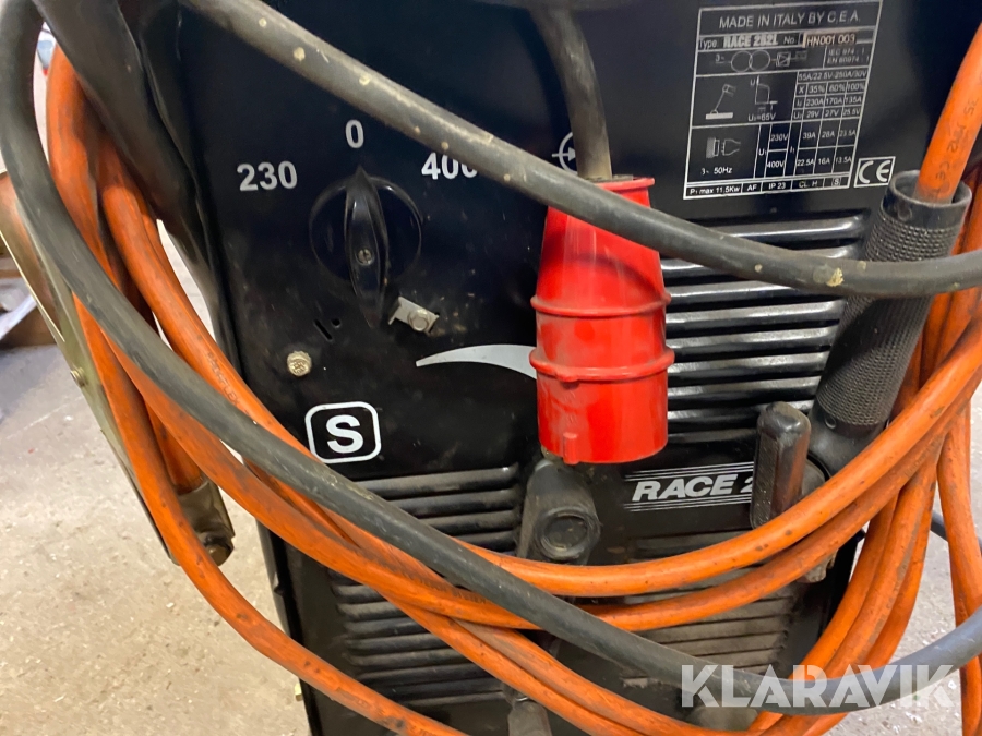 Svets pinnsvets Race 252L, Tranås, Klaravik auktioner