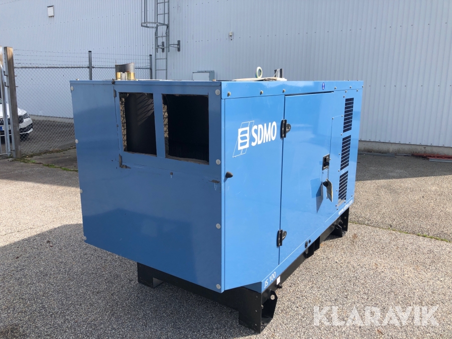 Klaravik Auktioner | Generator / Elverk SDMO JS 100 100kVA