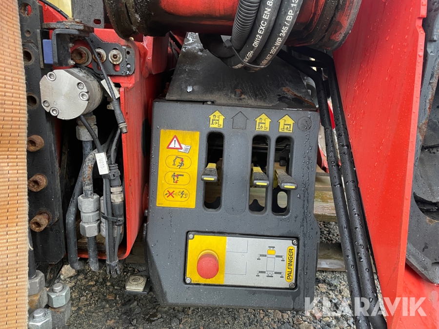 Lastbilskran Palfinger PK 13001 K fjärrkontroll