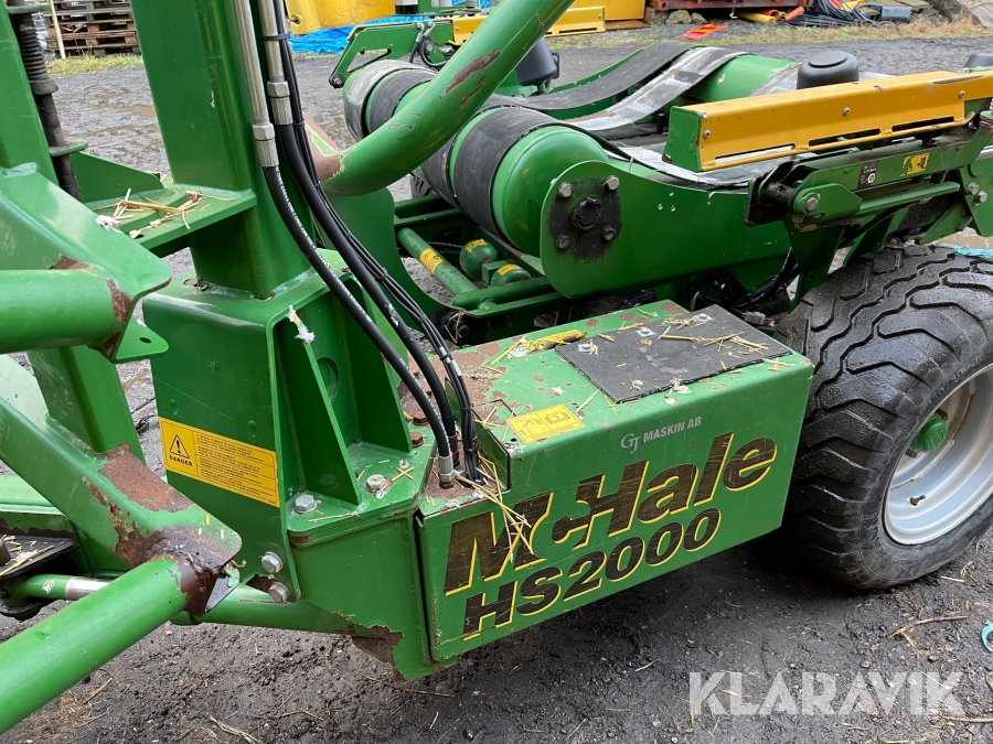 Ensilageplastare McHale HS2000, Göteborg, Klaravik auktioner