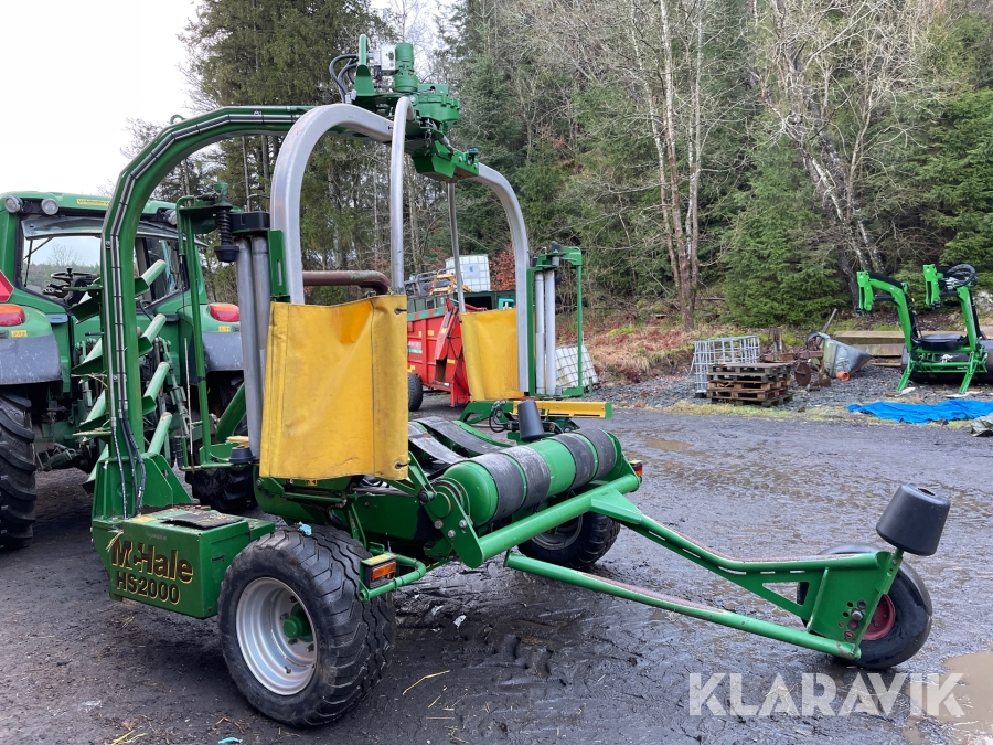 Ensilageplastare McHale HS2000, Göteborg, Klaravik auktioner