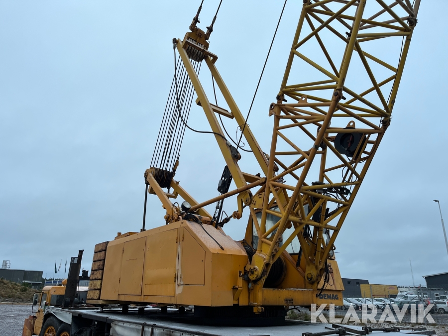 Mobilkran Demag TC 280, Jönköping, Klaravik auktioner