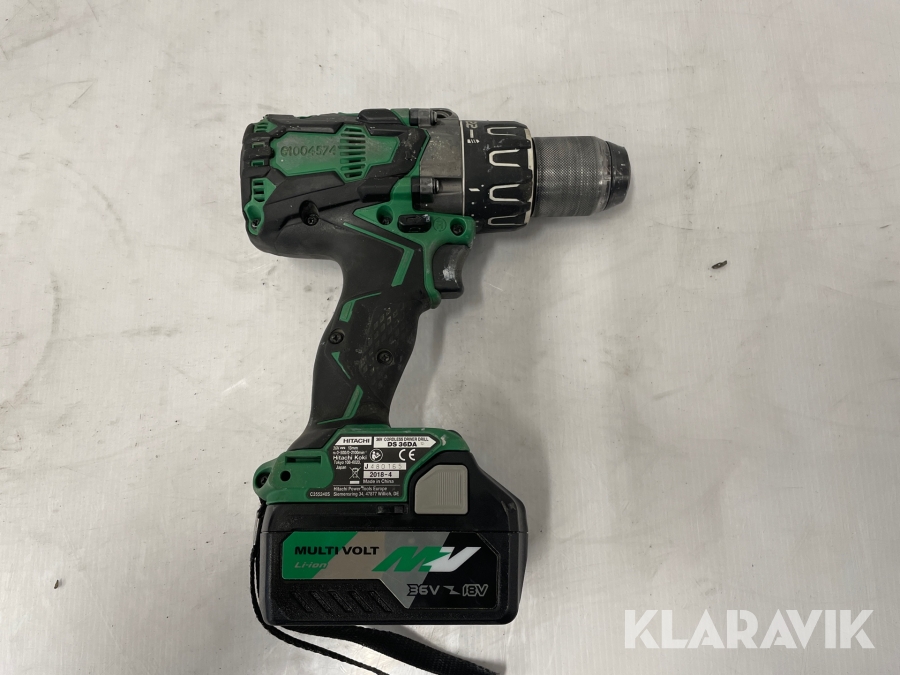 Borrskruvdragare Hikoki DS36DA, Svalöv, Klaravik auktioner
