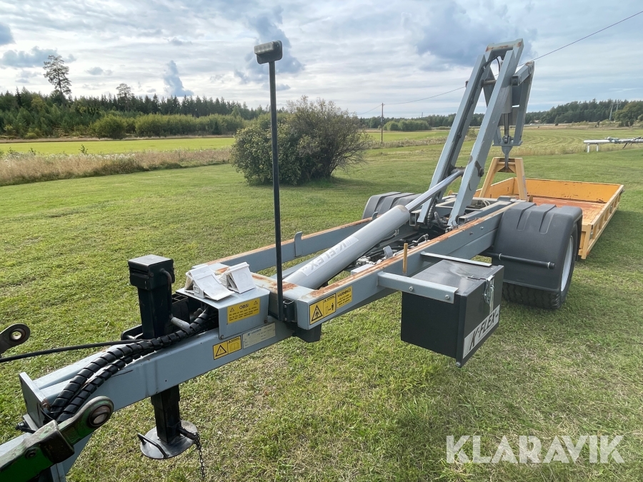 Lastväxlarvagn K-vagnen FV5000, Knivsta, Klaravik auktioner