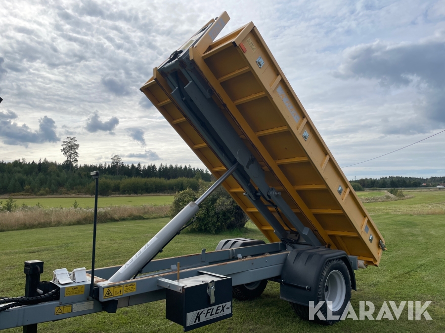 Lastväxlarvagn K-vagnen FV5000, Knivsta, Klaravik auktioner