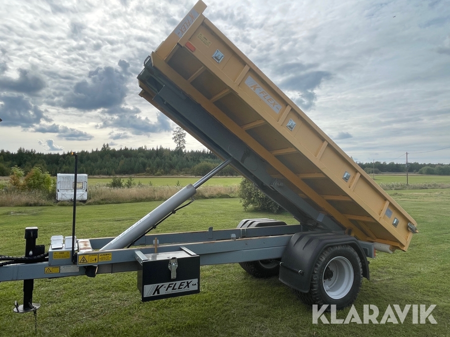 Lastväxlarvagn K-vagnen FV5000, Knivsta, Klaravik auktioner