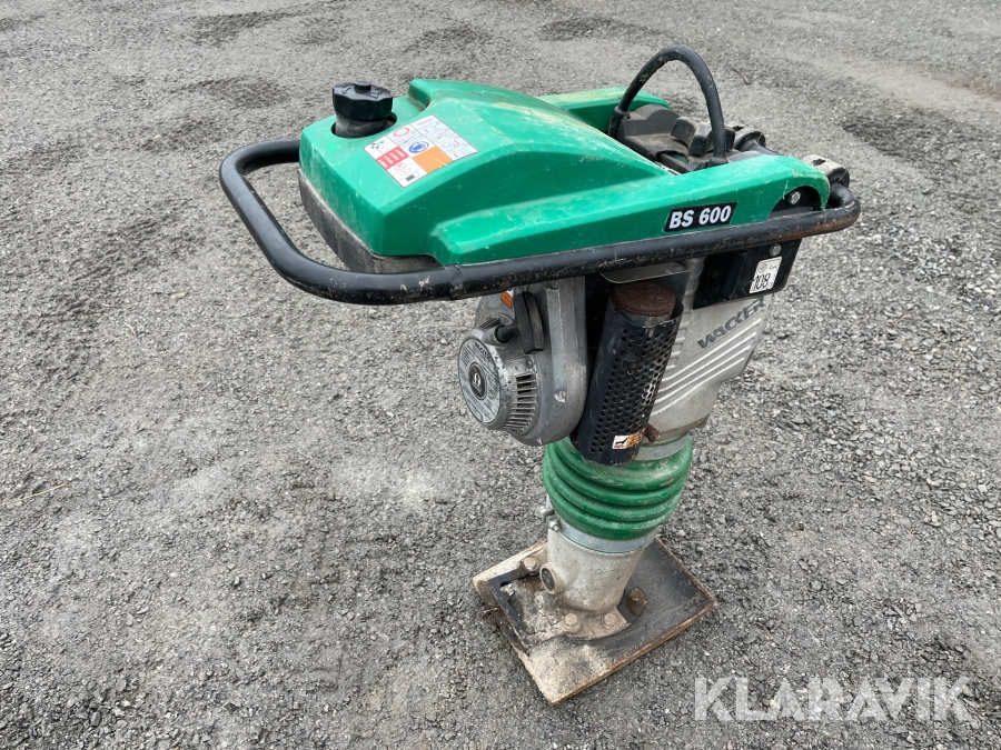 Vibbrostamp Wacker BS600, Ekerö, Klaravik auktioner