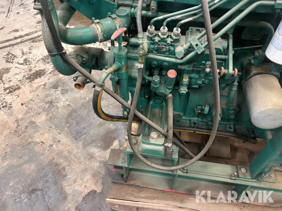 Motor med generator Valmet / Sisu 320 DSMG, Heby, Klaravik