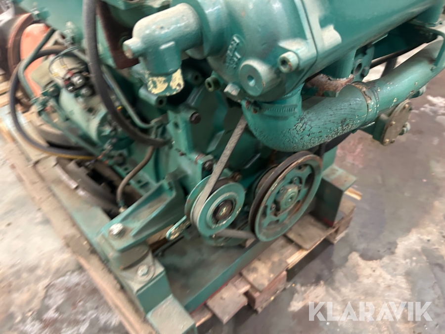 Motor med generator Valmet / Sisu 320 DSMG, Heby, Klaravik