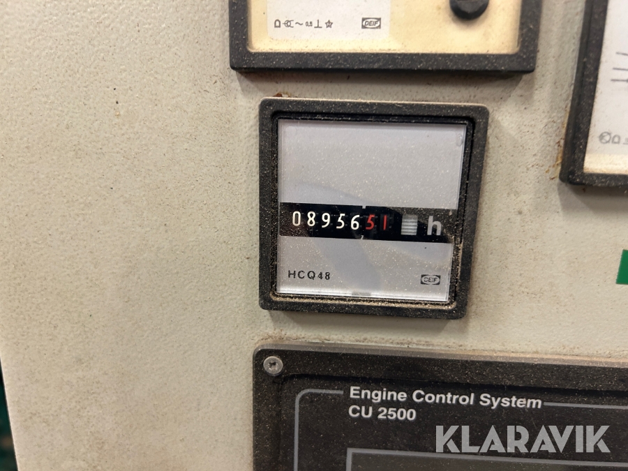 Motor med generator Valmet / Sisu 320 DSMG, Heby, Klaravik