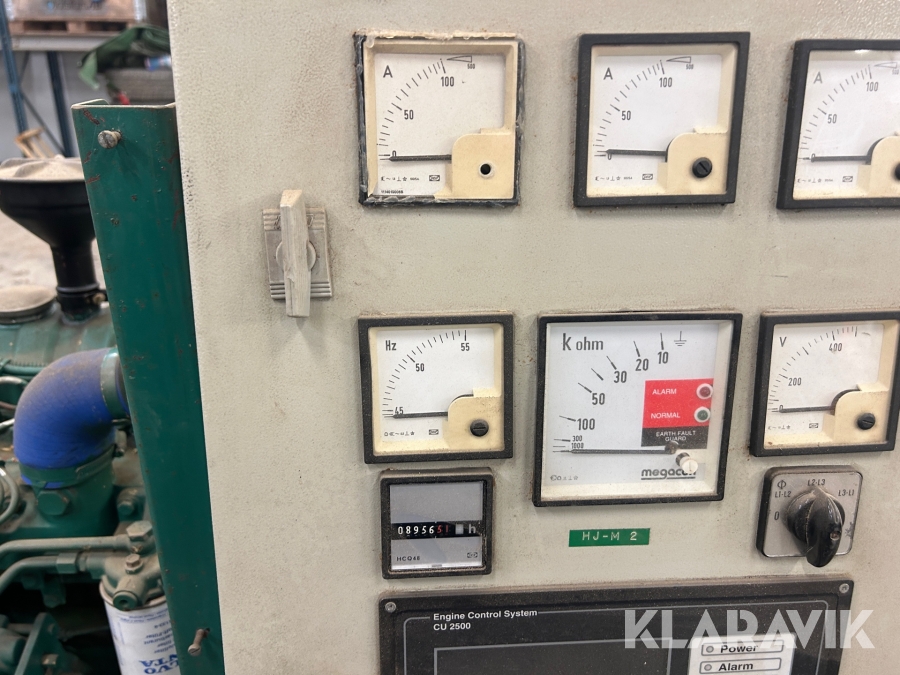 Motor med generator Valmet / Sisu 320 DSMG, Heby, Klaravik