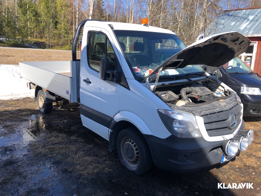 Lätt lastbil Mercedes Benz Sprinter, Luleå, Klaravik aukt
