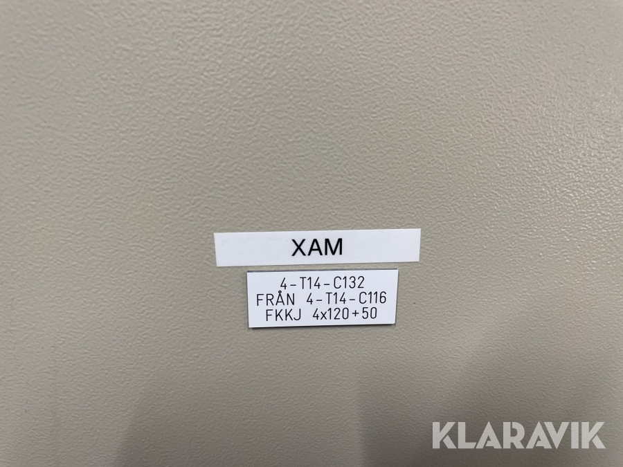 Elcentral / Styrskåp Eldon KS20084, Falun, Klaravik auktione