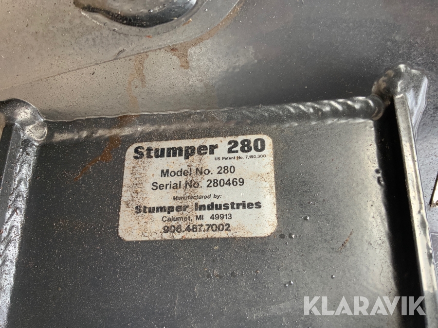Stubbfräs Stumper 280HD