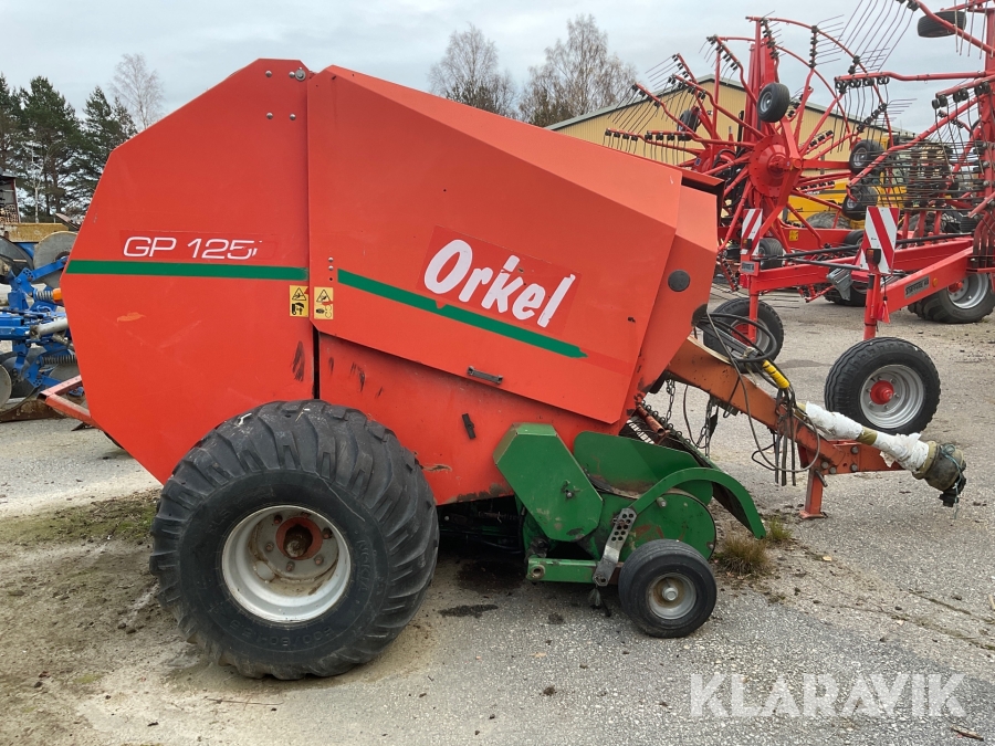 Balpress Orkel GP1250, Hudiksvall, Klaravik auktioner