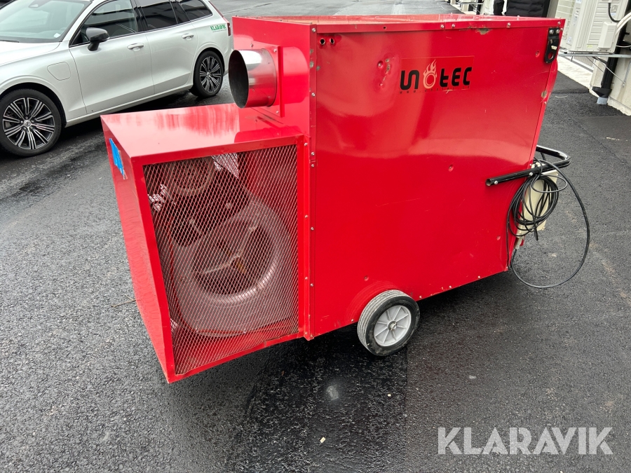 Dieselvärmare/värmluftspanna Unotec Helios150C, Ängelholm, K