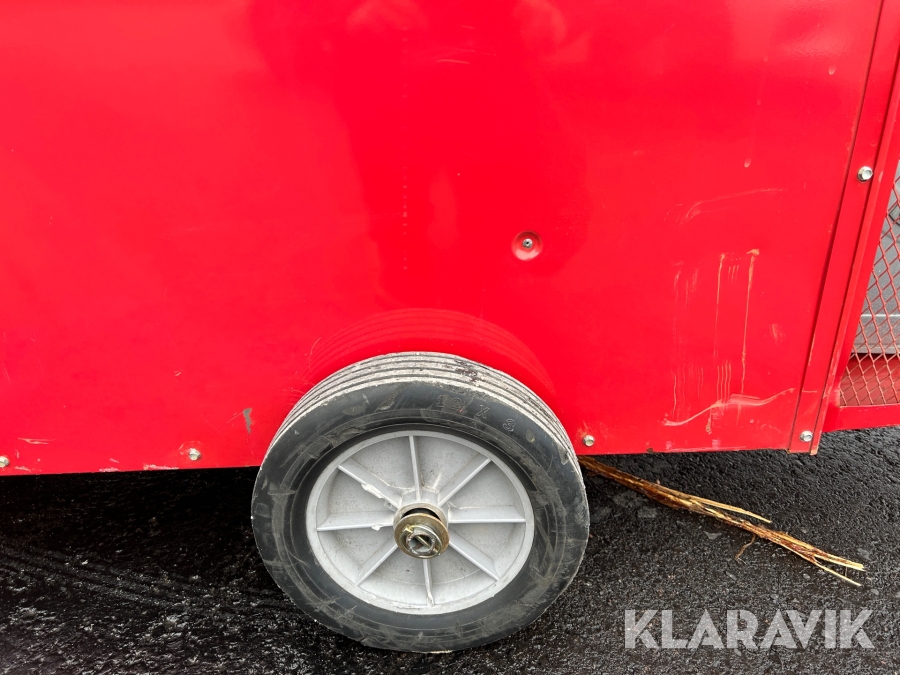 Dieselvärmare/värmluftspanna Unotec Helios150C, Ängelholm, K