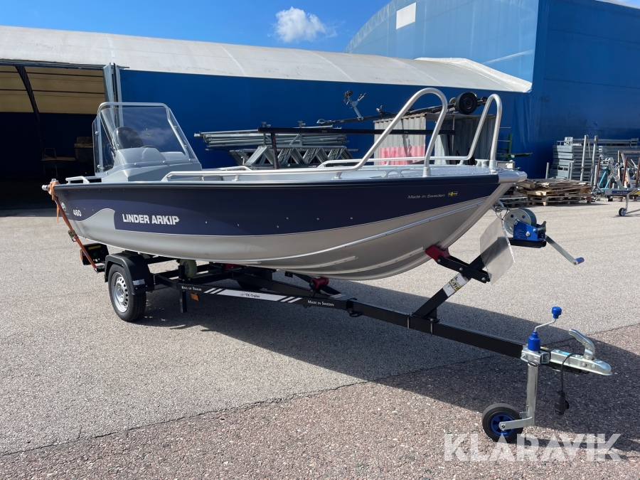 Båt Linder 460, Mönsterås, Klaravik auktioner