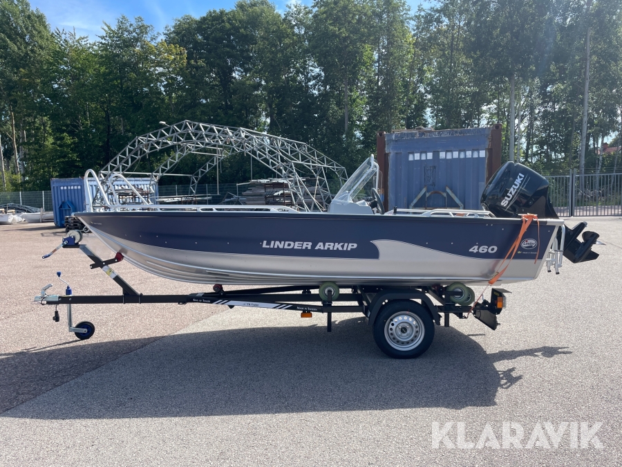 Båt Linder 460, Mönsterås, Klaravik auktioner