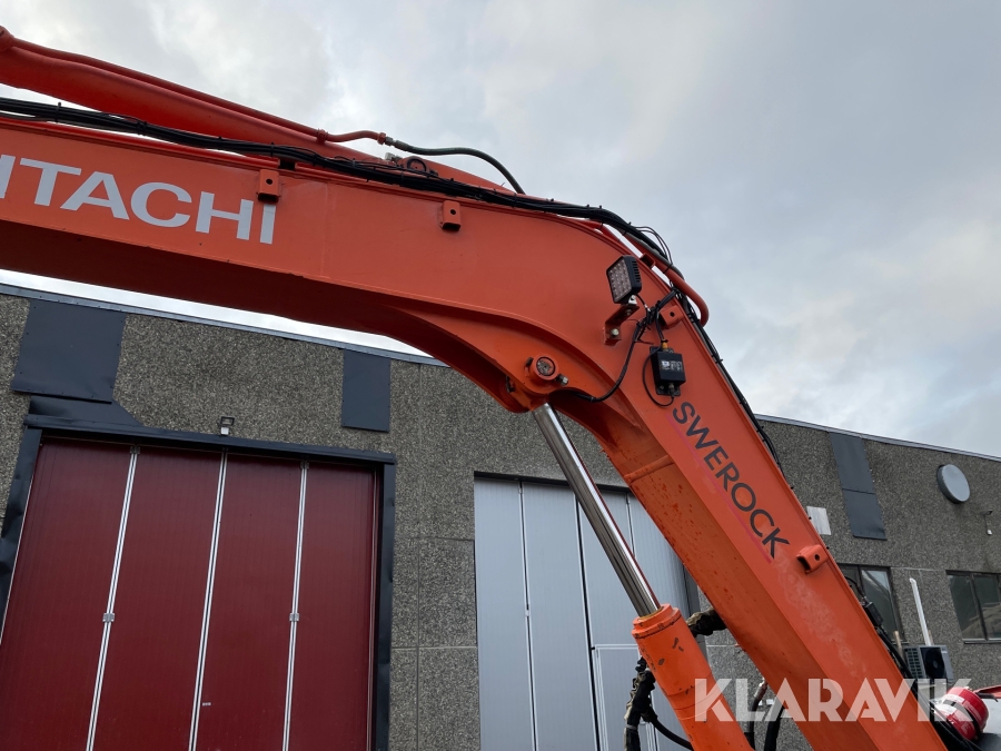Bandgrävare Hitachi Zaxis 85 USBLC C-3, Strömsund, Klaravik
