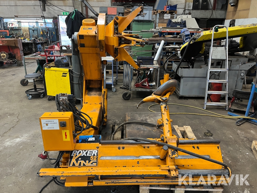 Däckmaskin Boxer King 52, Finspång, Klaravik auktioner