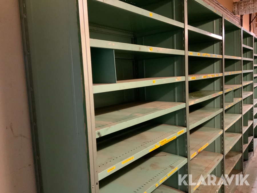 Lagerhyllor, Umeå, Klaravik auktioner