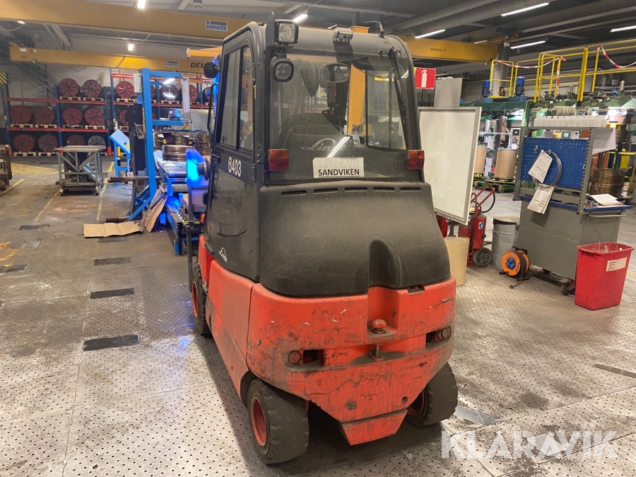 Truck Linde E30/600, Sandviken, Klaravik auktioner