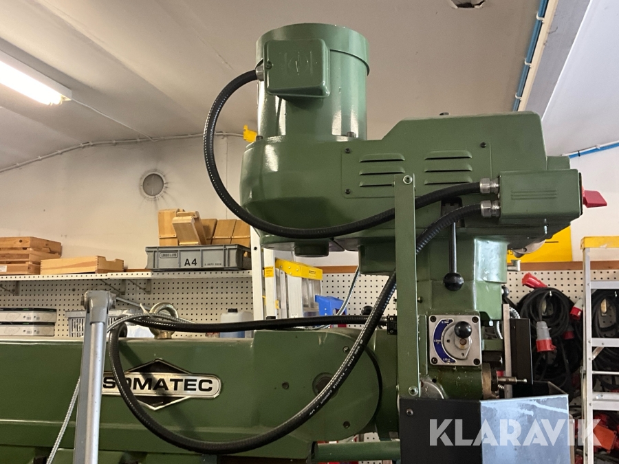 Fräs / universalfräsmaskin Somatec Microcut 837, Huddinge, K