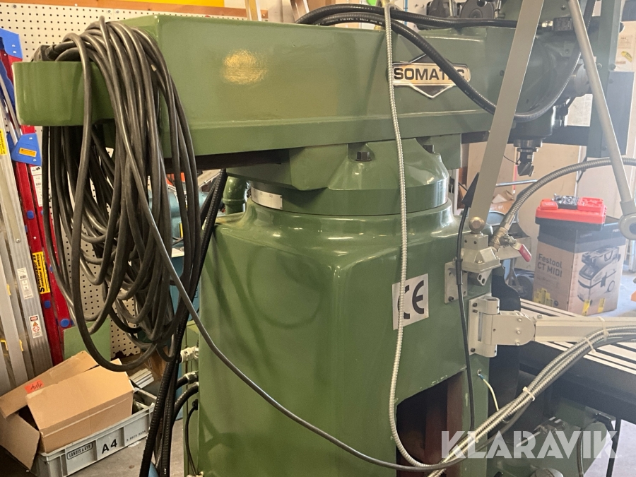 Fräs / universalfräsmaskin Somatec Microcut 837, Huddinge, K