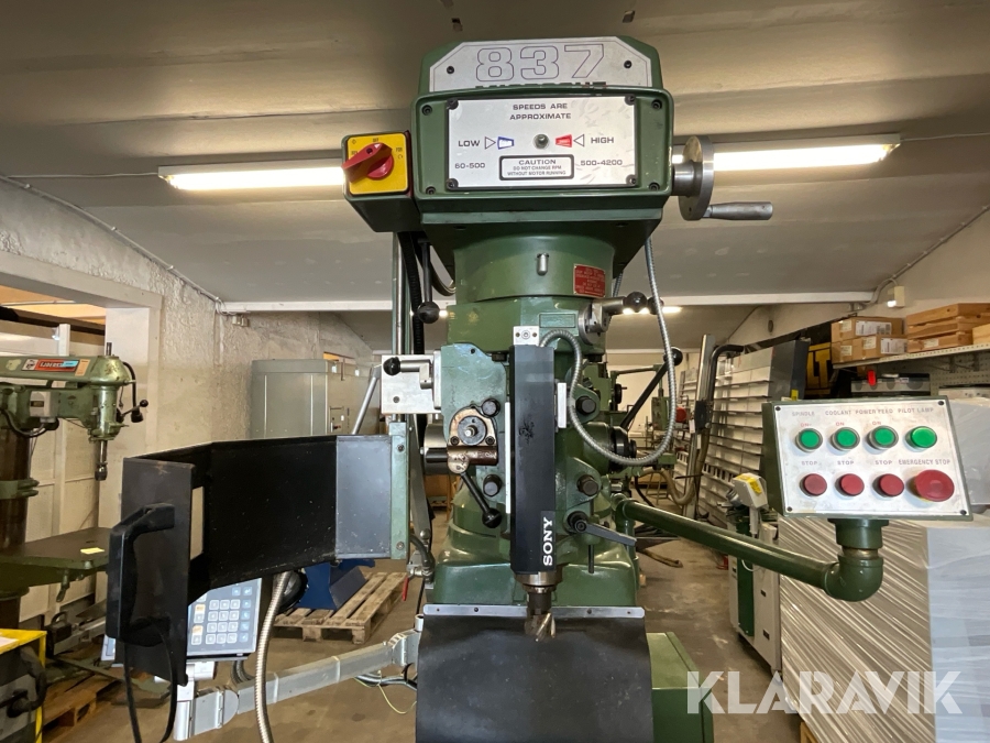 Fräs / universalfräsmaskin Somatec Microcut 837, Huddinge, K