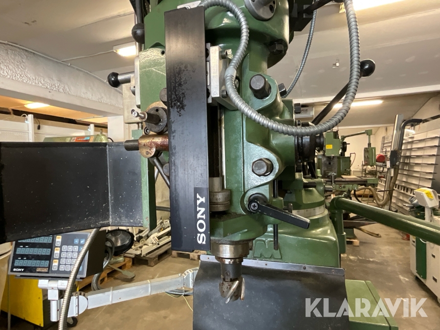 Fräs / universalfräsmaskin Somatec Microcut 837, Huddinge, K