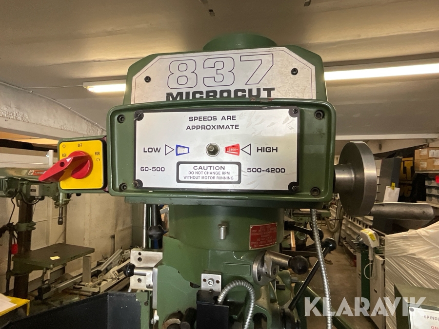 Fräs / universalfräsmaskin Somatec Microcut 837, Huddinge, K