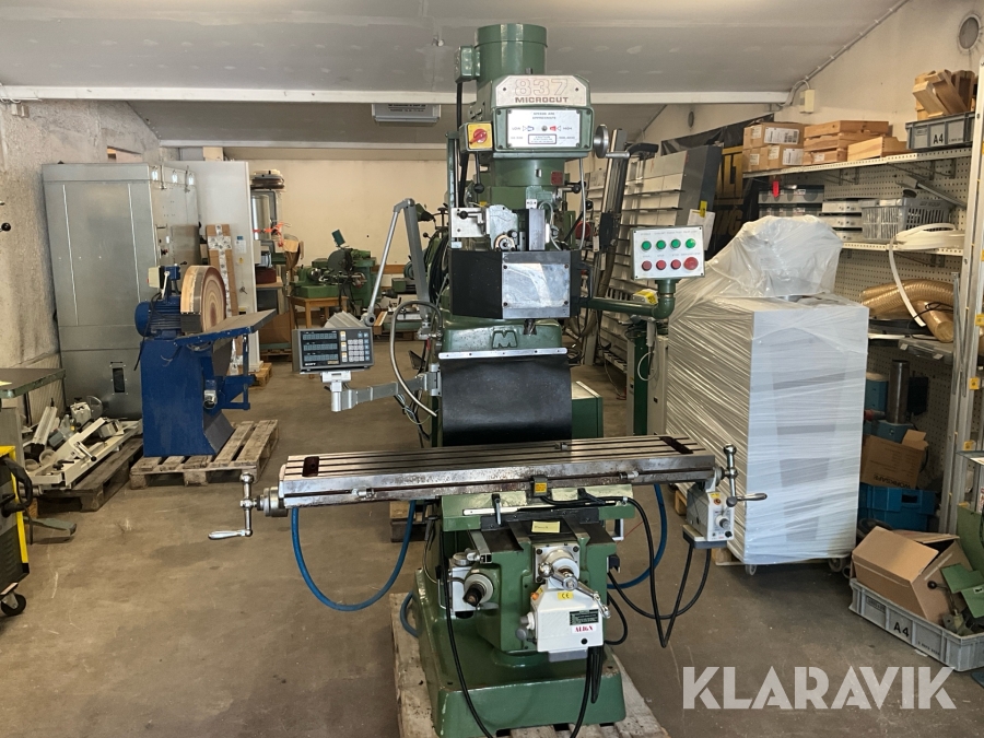 Fräs / universalfräsmaskin Somatec Microcut 837, Huddinge, K