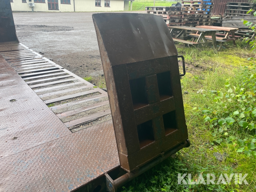 Maskinflak Roseqvist 6,5 m, Åmål, Klaravik auktioner