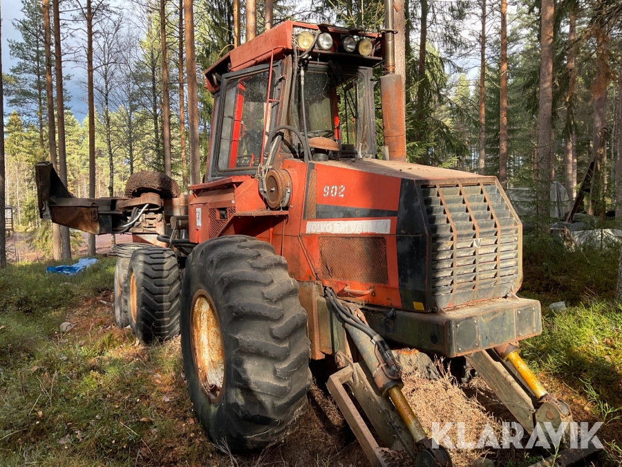 Skördare Volvo BM Valmet 902, Älvdalen, Klaravik auktioner