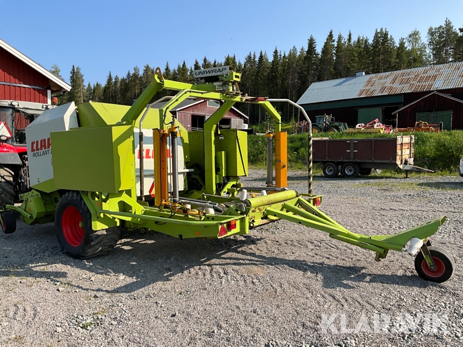 Rundbalspress Claas Rollant 255 uniwrap, Boden, Klaravik auk